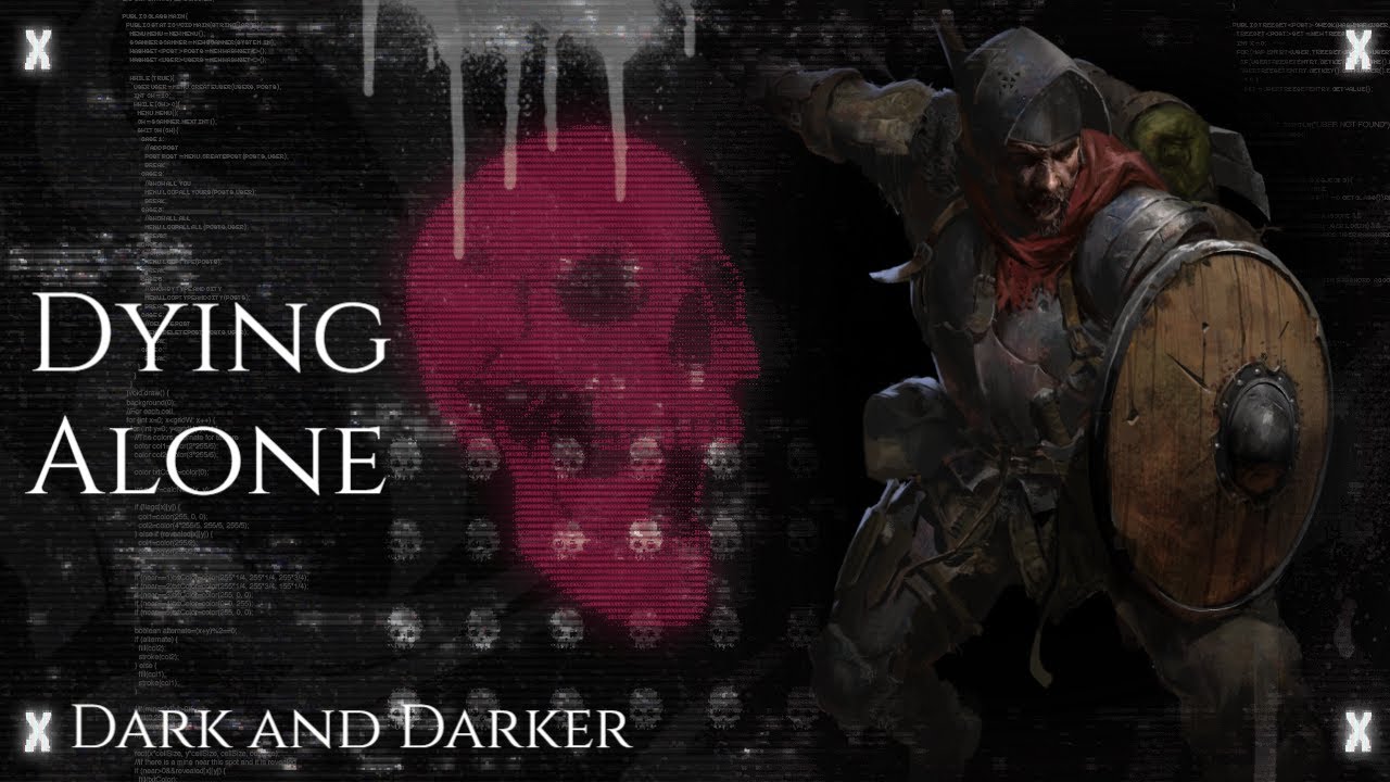 Medieval Monday: Dying Alone in Dark and Darker - YouTube