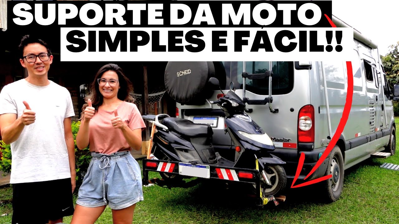 SUPORTE DA MOTO SIMPLES E FÁCIL | Como funciona o suporte para moto do ...