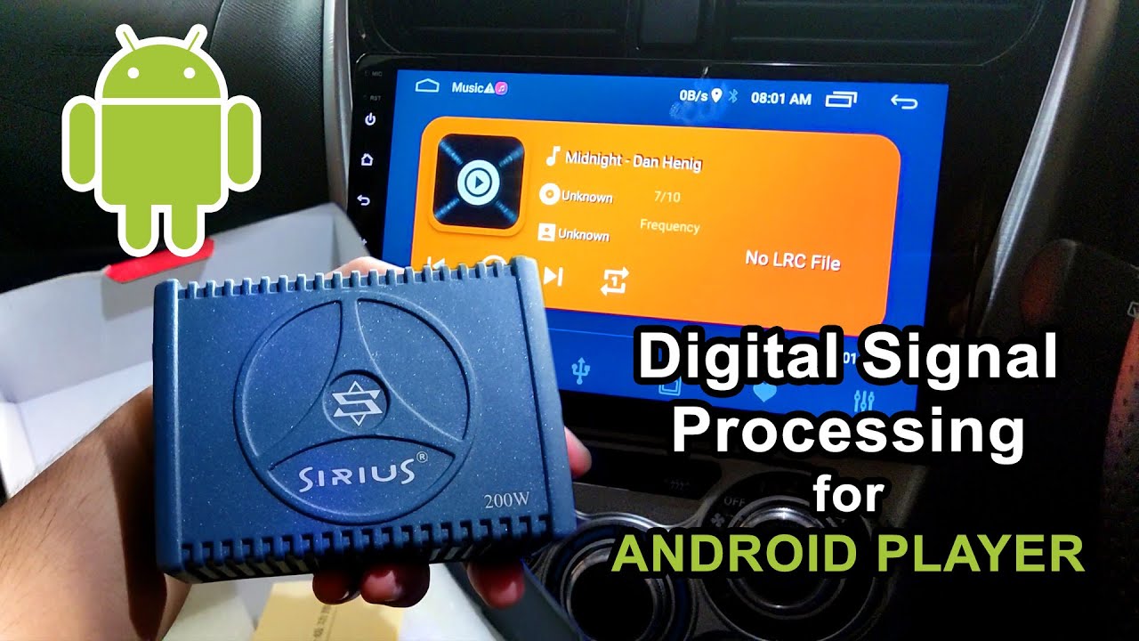 Digital Signal Processing (DSP) for Android Player | Perodua Axia - YouTube