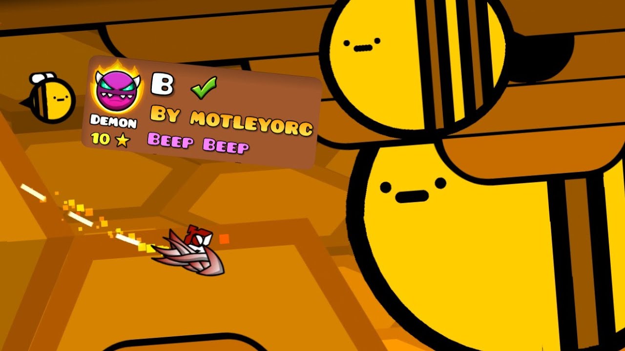 B 100% | medium demon | geometry dash - YouTube