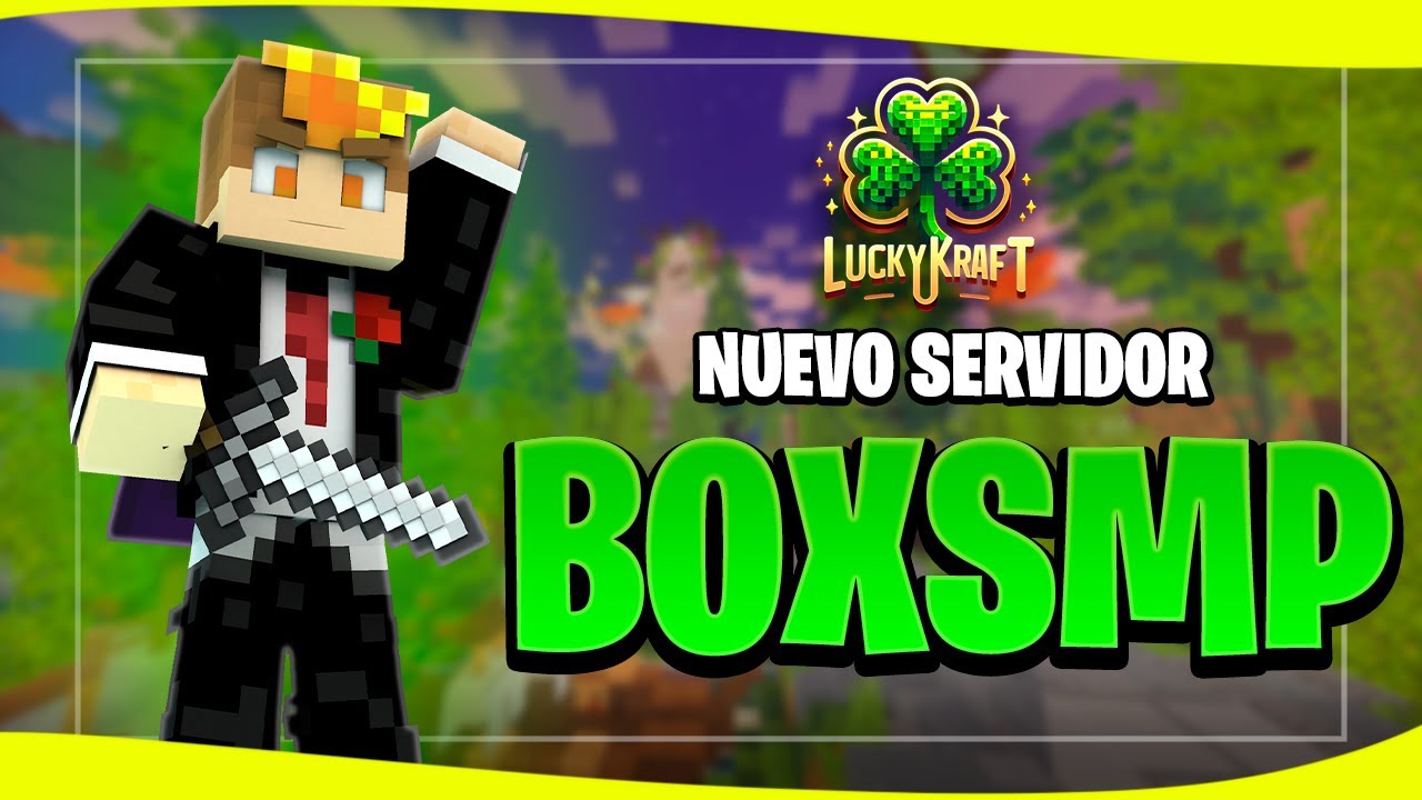📢 Nuevo Servidor BOX SMP | Servidores de Minecraft Java y Bedrock 👌 | 1 ...