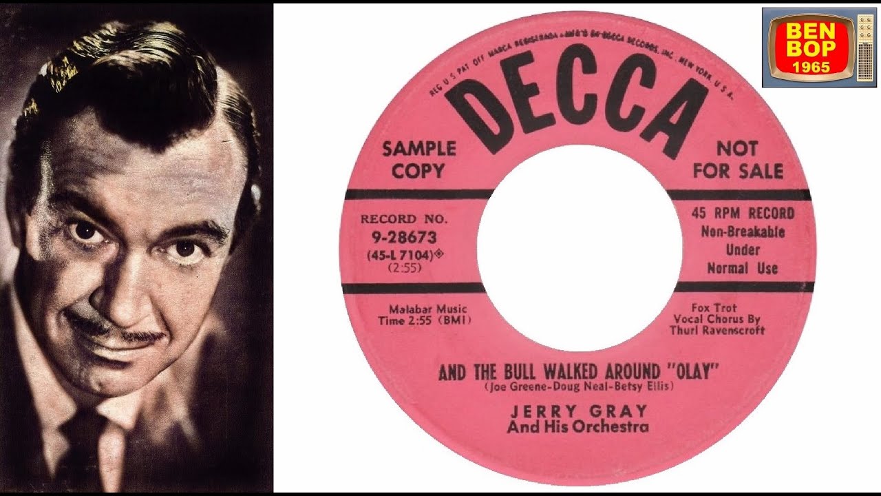 THURL RAVENSCROFT (Tony The Tiger) And The Bull Walked Around "Olay ...