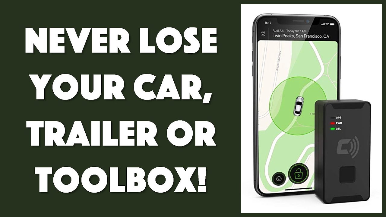 Track Your Car or Trailer with the Carlock Portable - REVIEW - YouTube