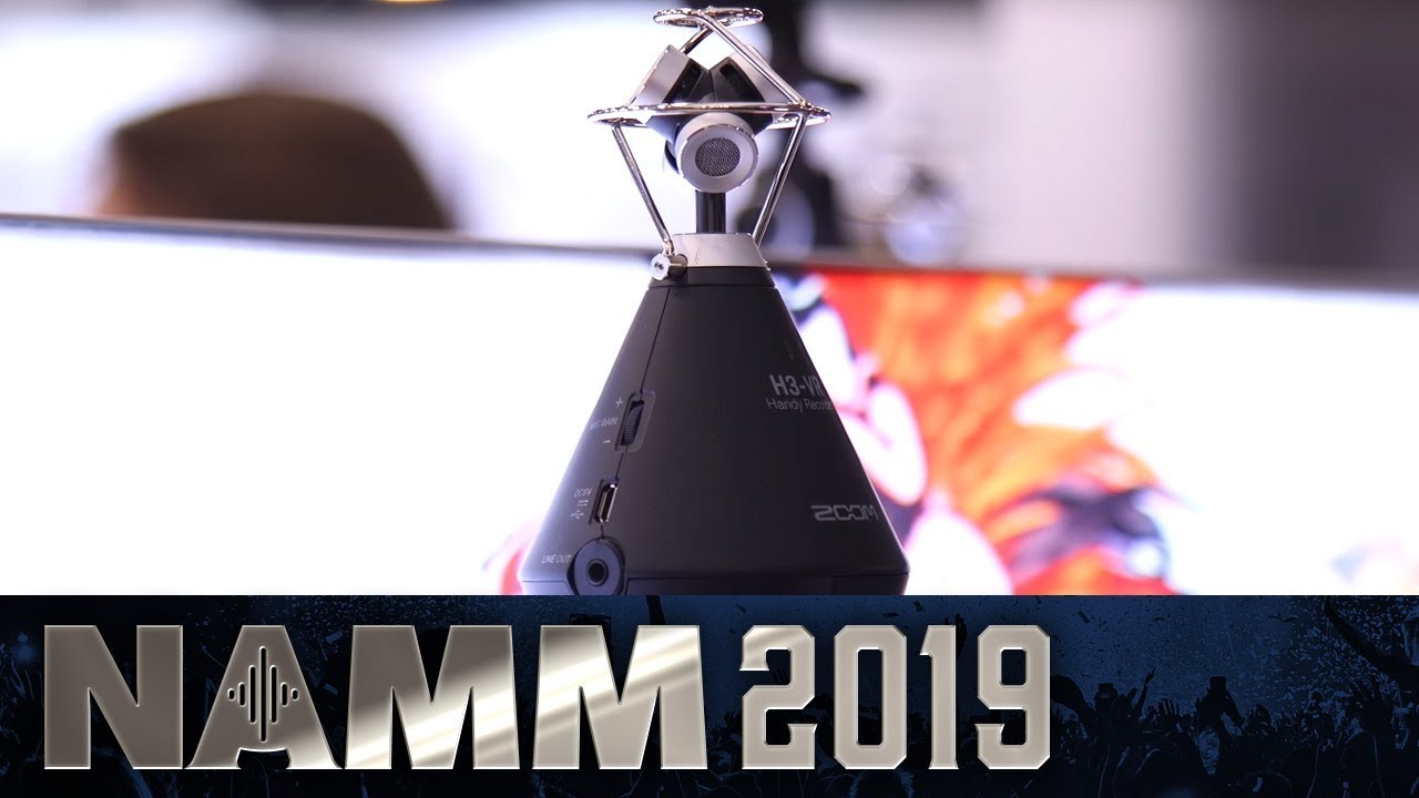 The new Zoom H3VR Ambisonic Microphone at NAMM 2019 - YouTube