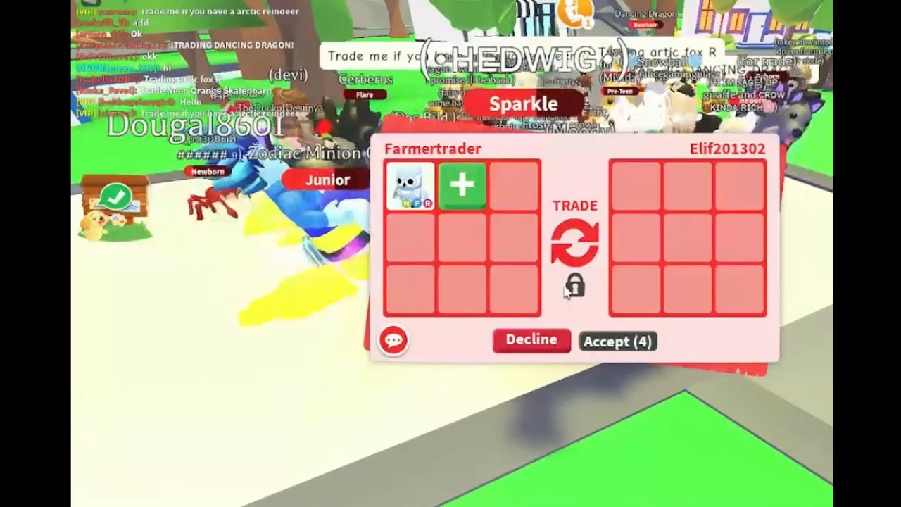 Trading neon snow owl in adopt me roblox (see offers oct 2022 and for ...