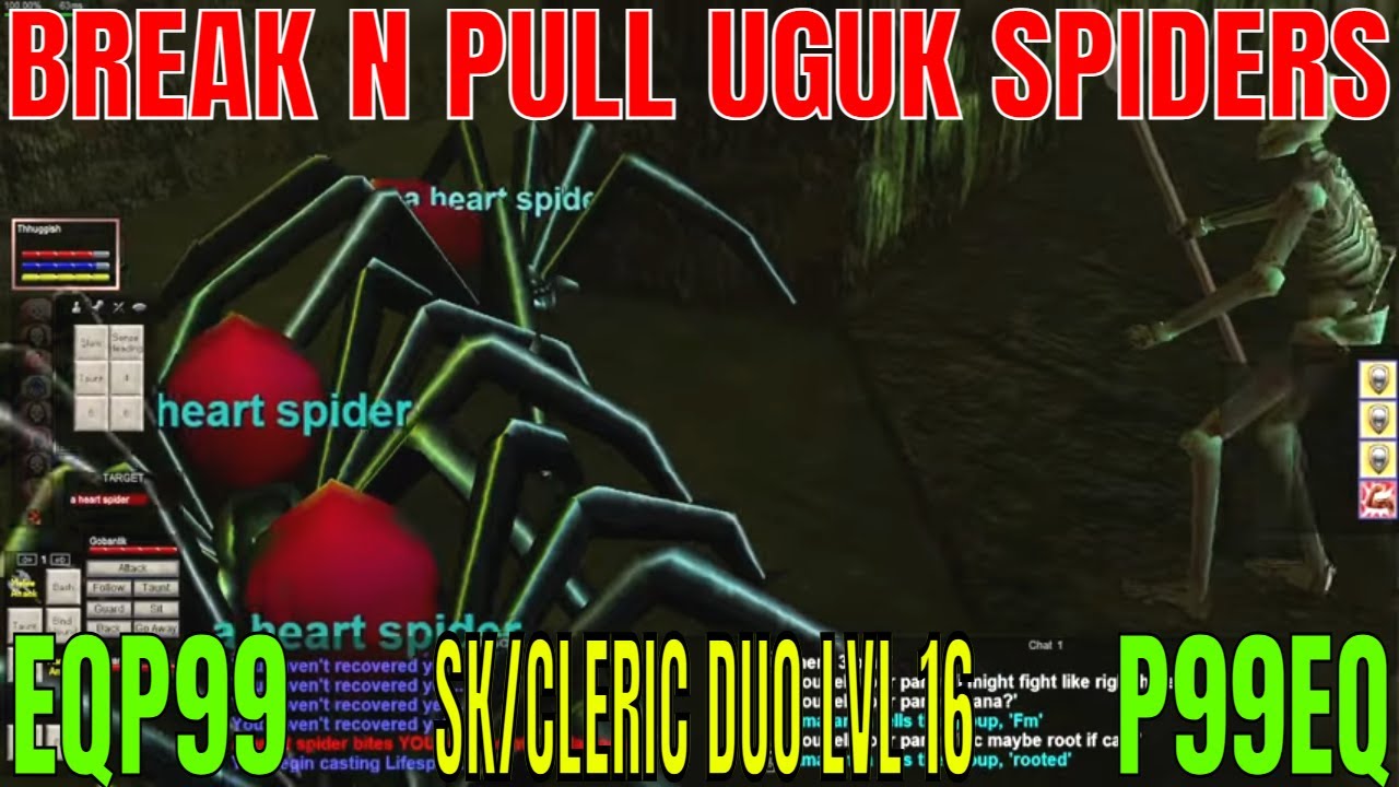 Everquest P99 Starting a Shadow Knight how to break & pull a camp Lvl ...