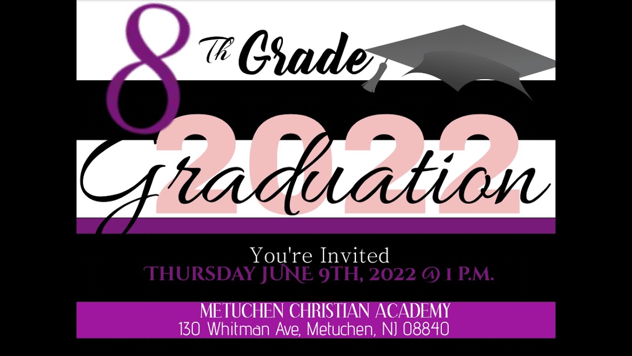 MCA - 8th Grade Graduation 2022 - YouTube