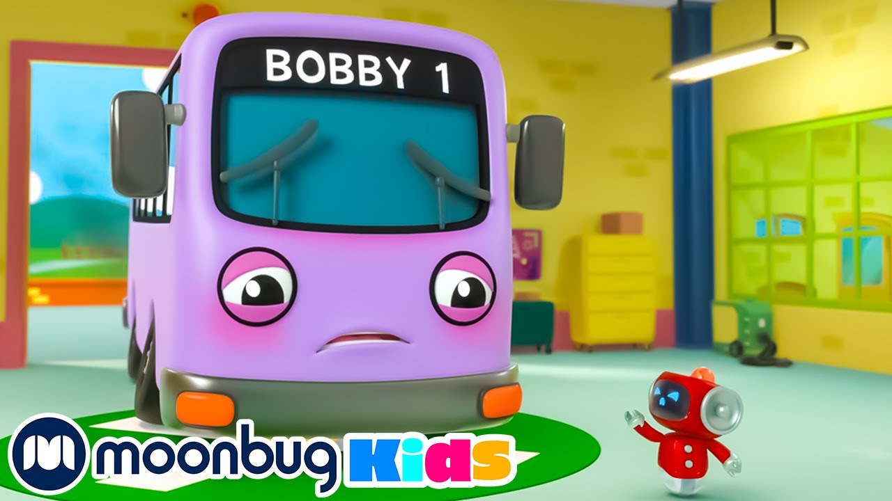 Bobby The Bus' Sick Song｜Gecko's Garage｜Children's Music｜Trucks For ...