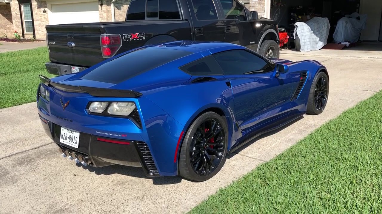 C7 Z06, MTI Stealth cam idle... - YouTube