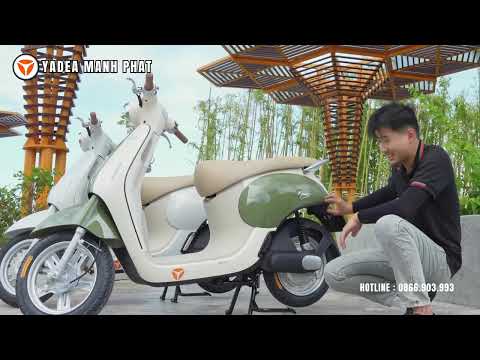 REVIEW CHI TIẾT XE ĐIỆN YADEA OMEE ( CÓ BẢN PIN 30AH ) - DI CHUYỂN 80KM/LẦN SẠC