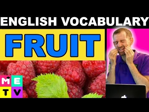 English Vocabulary | Canadian Fruit (Pucker Up?) - YouTube