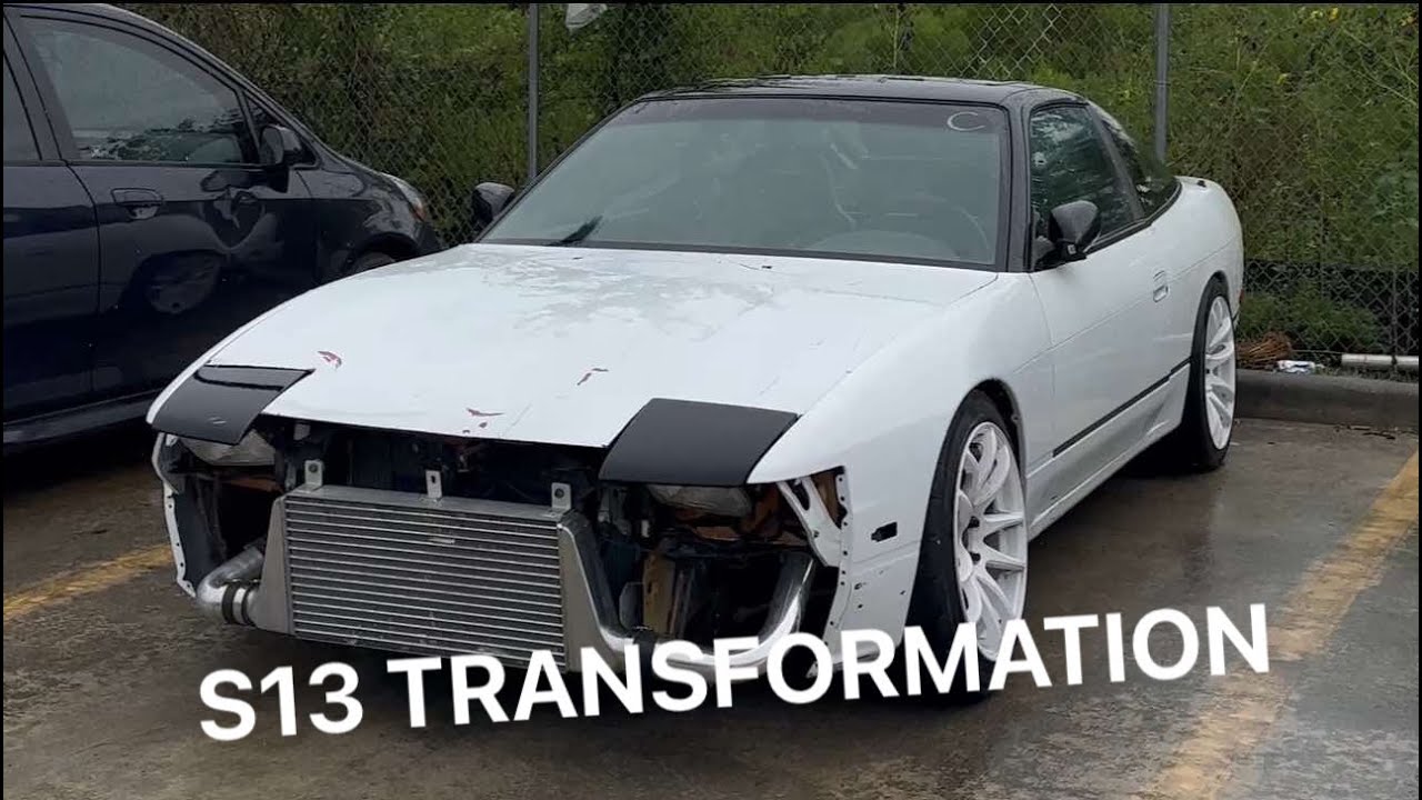 We made this S13 look clean - YouTube