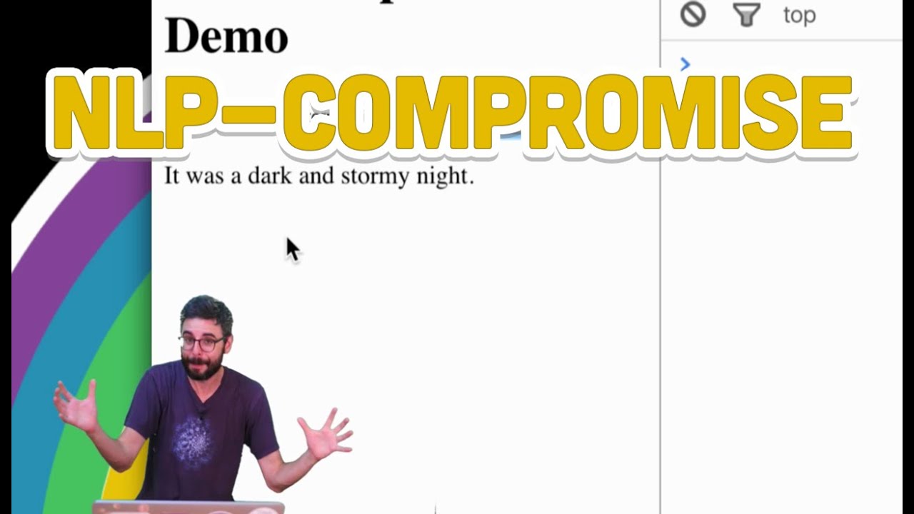 3.2: The "nlp-compromise" Library - Programming with Text - YouTube