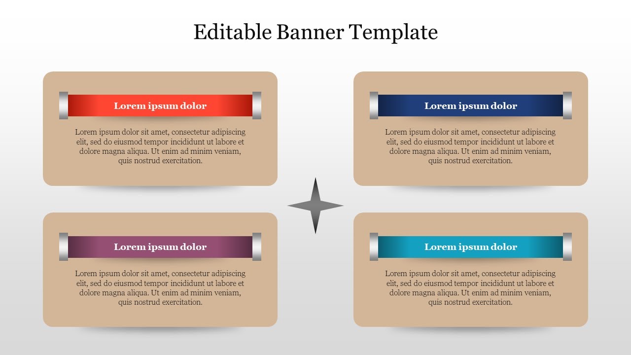 How To Make Banner Infographics PowerPoint - YouTube