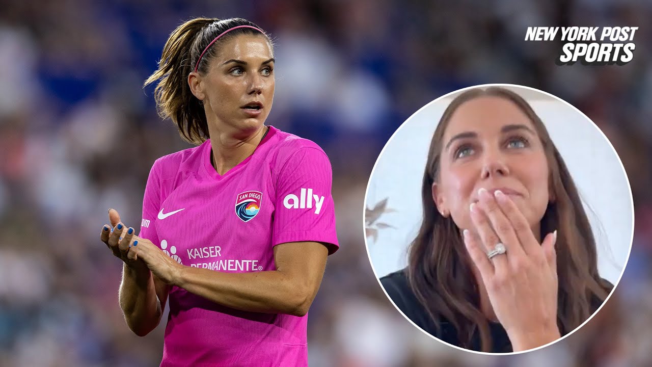Alex Morgan announces soccer retirement and pregnancy in emotional ...