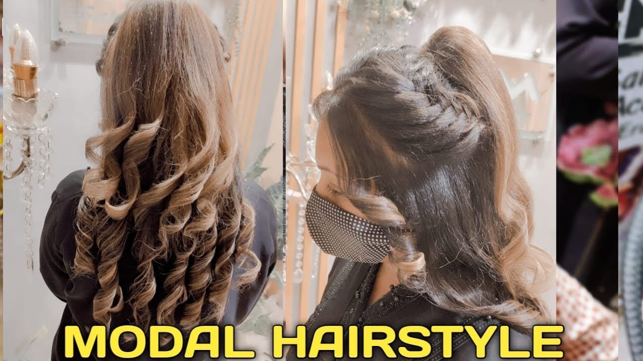 easy technique to make model hairstyle ️💕 - YouTube