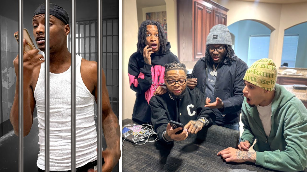 I GOT LOCKED UP IN JAIL..SO I CALLED THE GANG TO ASK FOR HELP! *they ...