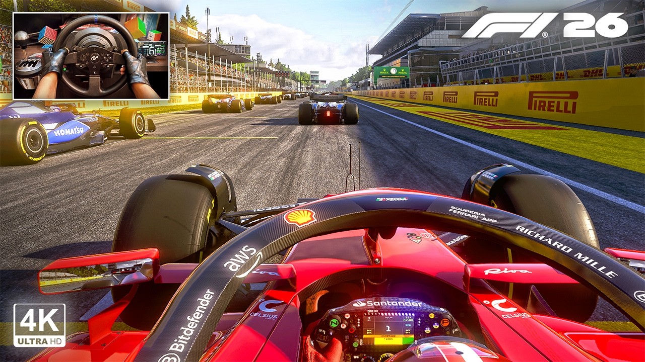 F1 26 MOD - Charles Leclerc's Ferrari SF26 | 100 % Race Italian GP ...