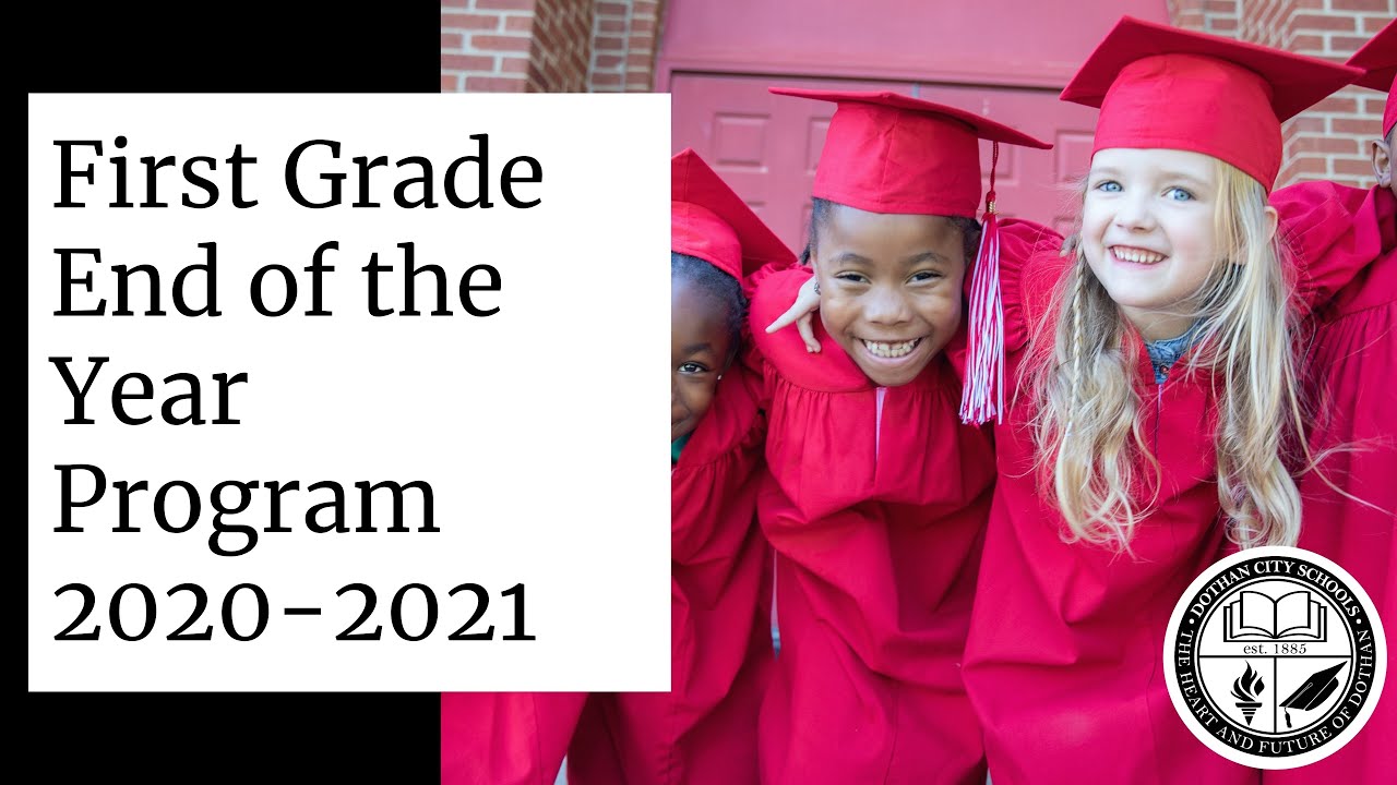 First Grade End of the Year Program 2020-2021 - YouTube