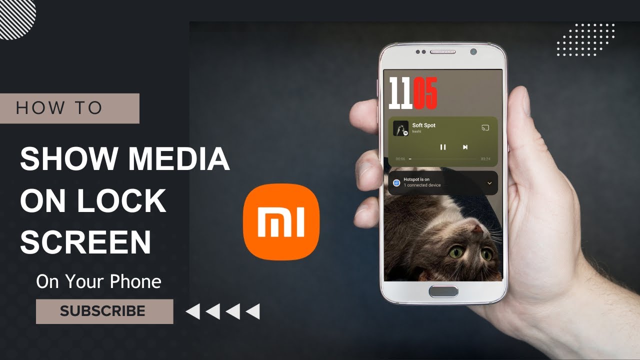 How to Show Media on Xiaomi Lock Screen - YouTube