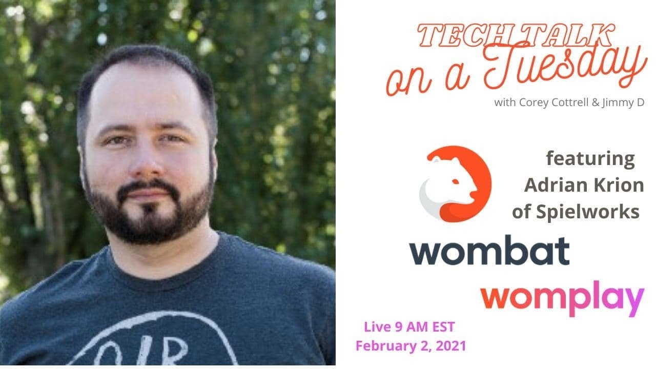 Tech Talk on a Tuesday Featuring Adrian from Wombat - YouTube