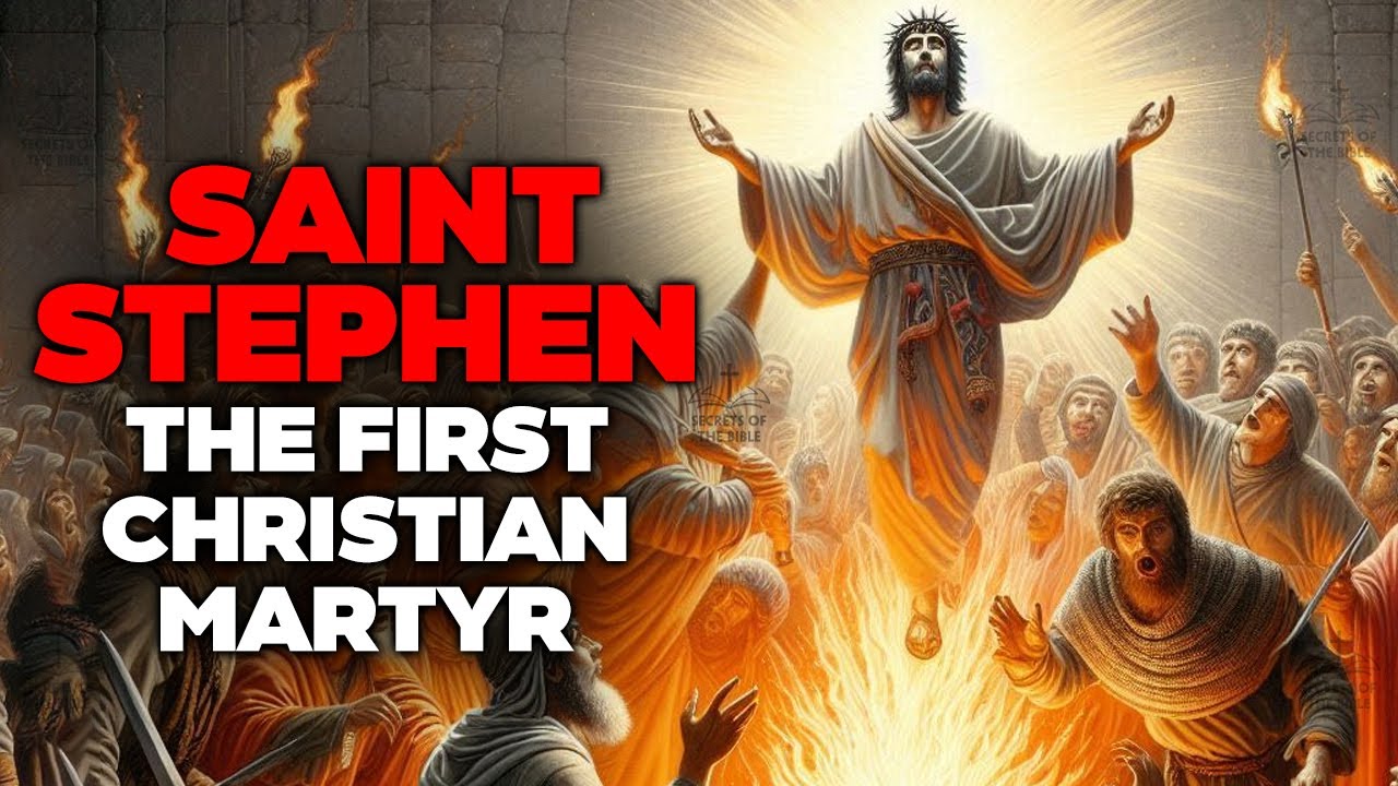 The STORY OF SAINT STEPHEN - The First Christian Martyr in The Bible ...