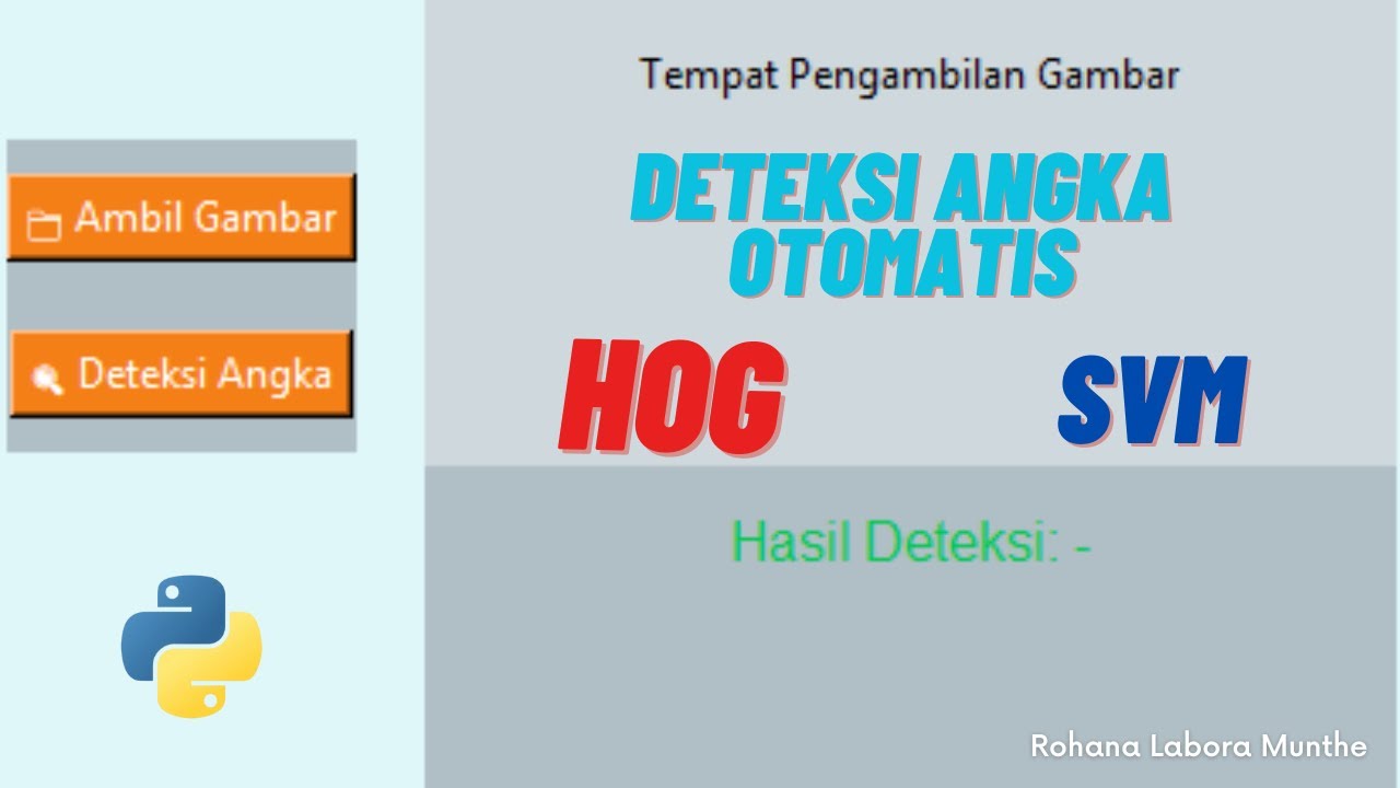 Aplikasi Machine Learning untuk Deteksi Angka Tulisan Tangan | Python ...