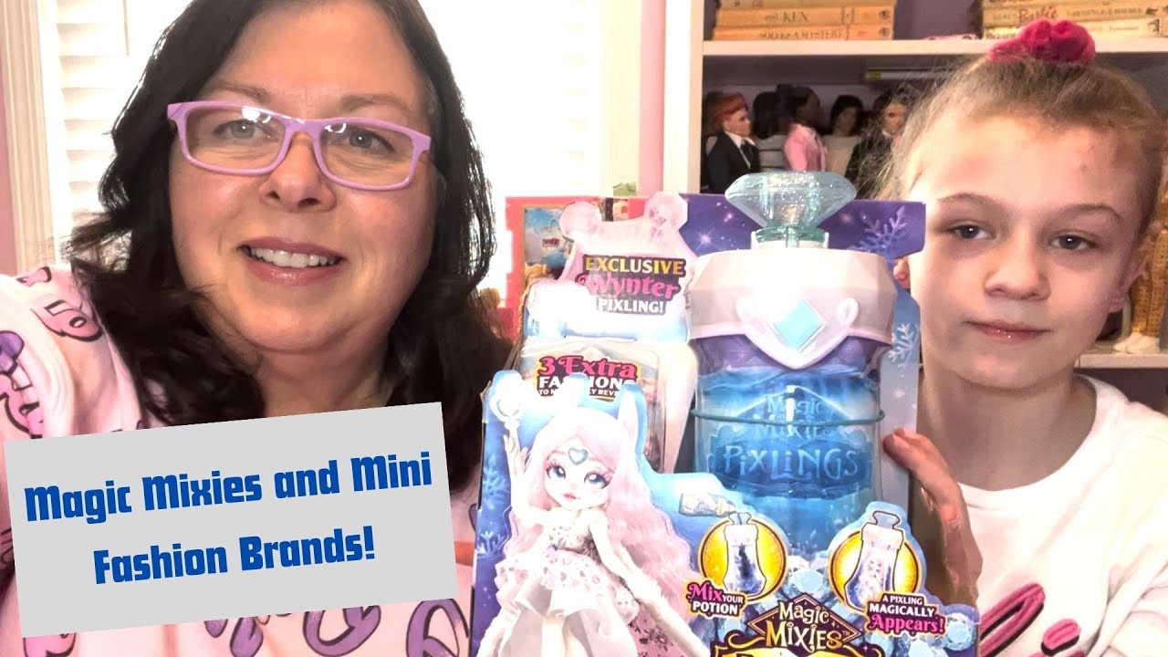 Magic Mixies Pixlings Wynter and Mini Fashion - YouTube