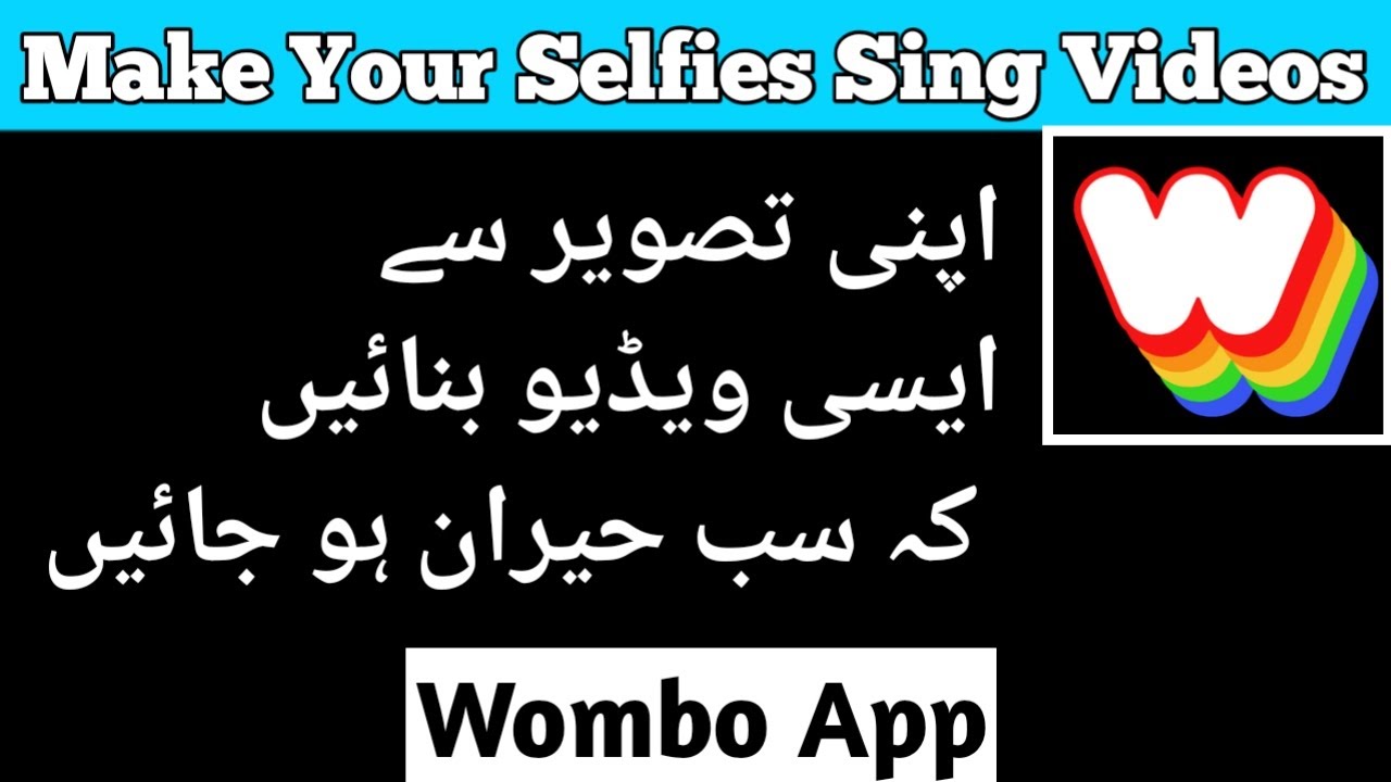 Make Your Selfies Sing In Wombo App | wombo.ai | Wombo.ai app kese ...