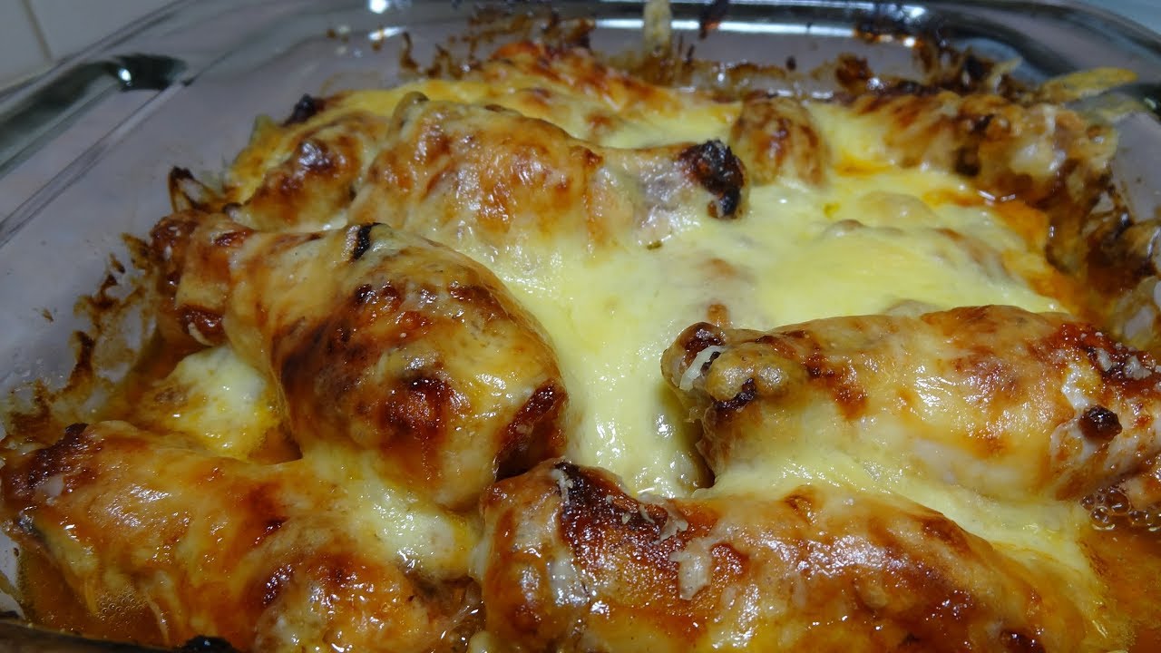 Spicy Cheesy Chicken Wings - YouTube