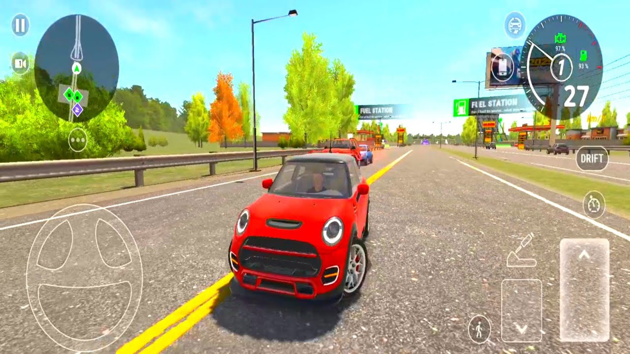 Mini Cooper Car Amazing Driving | Car Gameplay | Android Gameplay ...