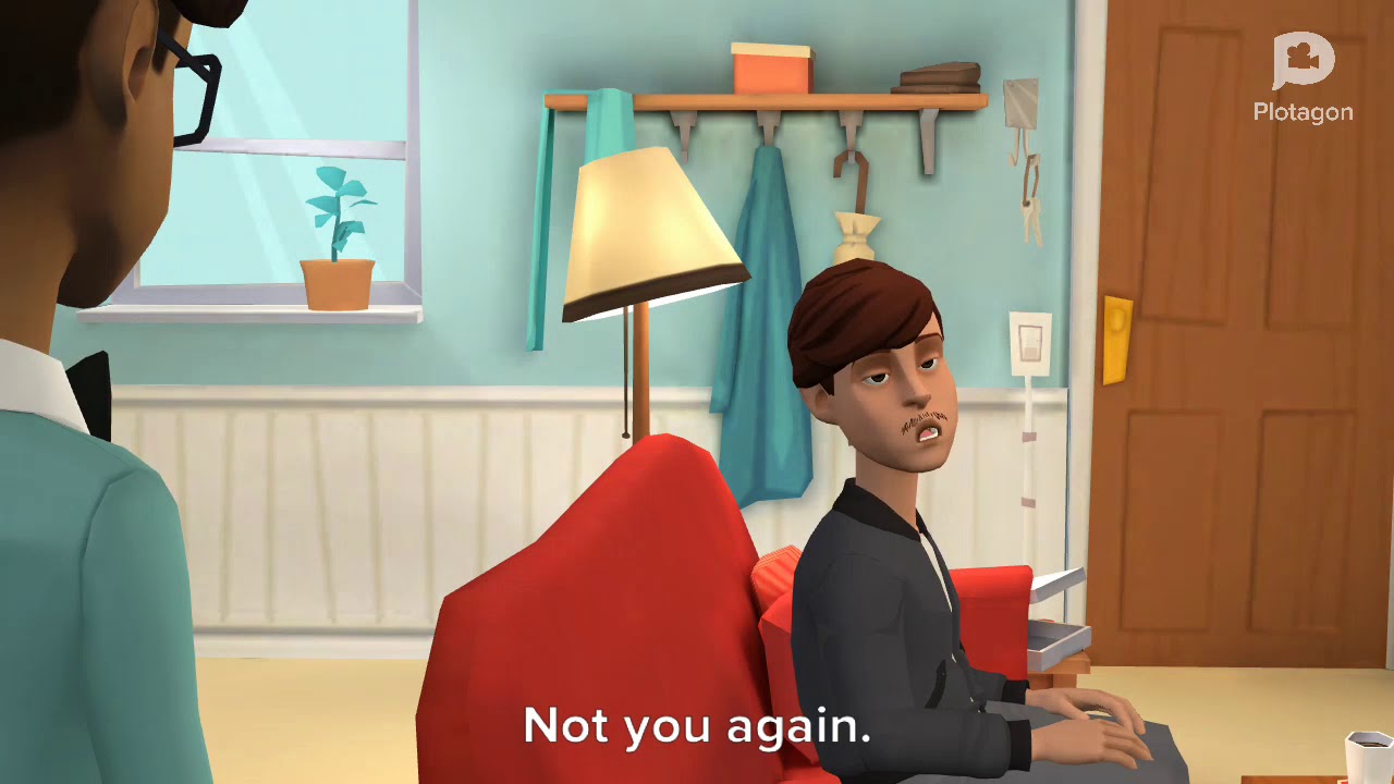 (Plotagon) Spoiled Nerd makes Junior angry - YouTube