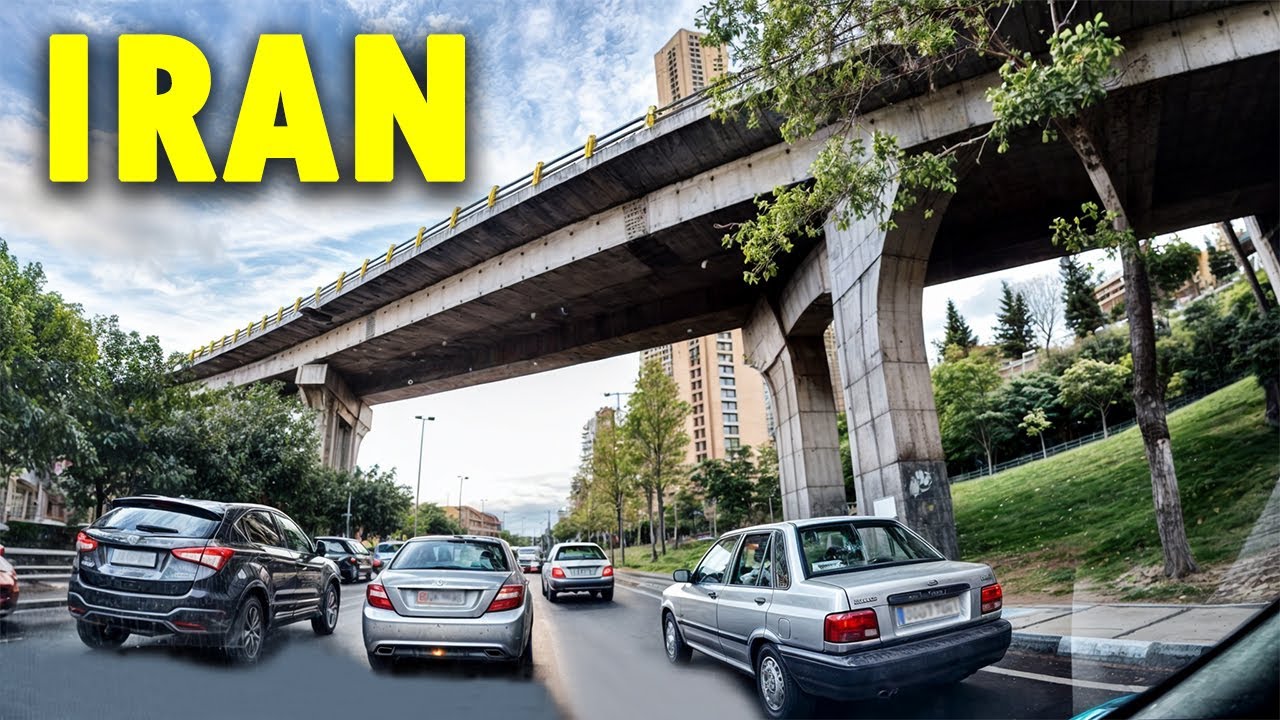 🚗 Scenic Drive from Tehran to Qazvin | Passing Through Karaj on a ...