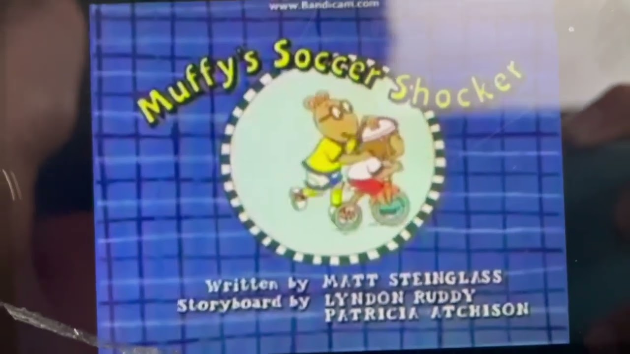 Arthur muffys soccer shocker title card - YouTube