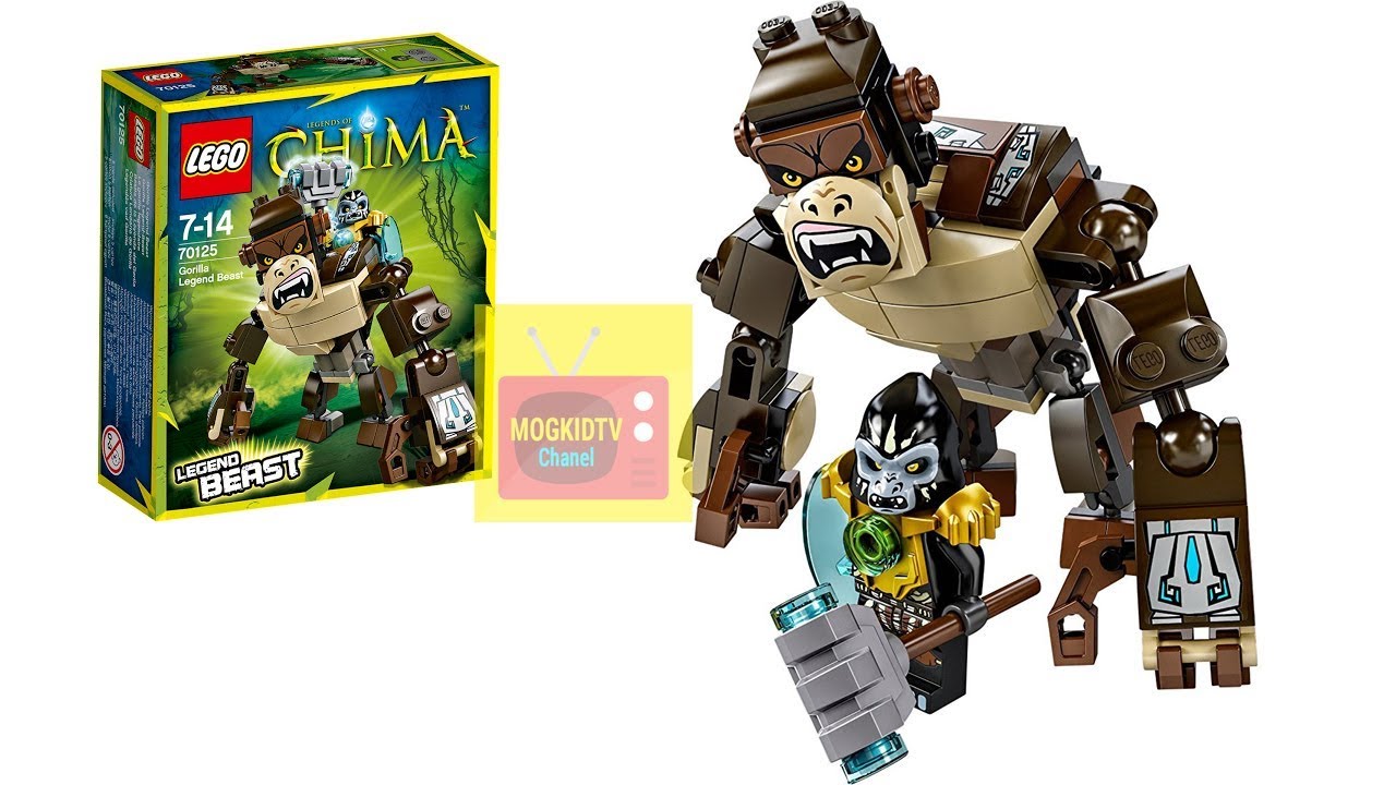 Lego Chima 70125 - Lego Gorilla Legend Beast 70125 | MogKid TV - YouTube