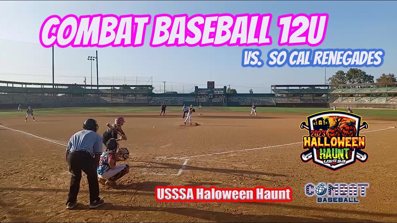 Combat Baseball 12u vs. So Cal Renegades 10/28/2023 - YouTube
