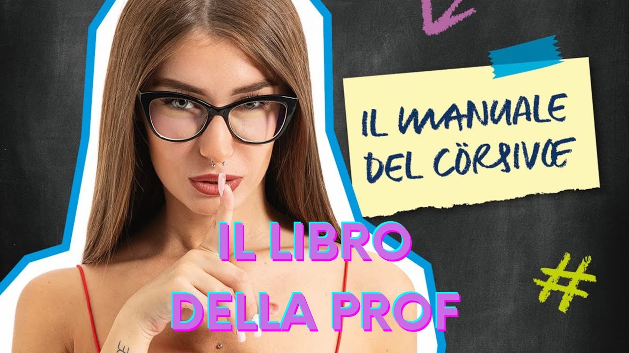 Il libro della prof di corsivo - YouTube