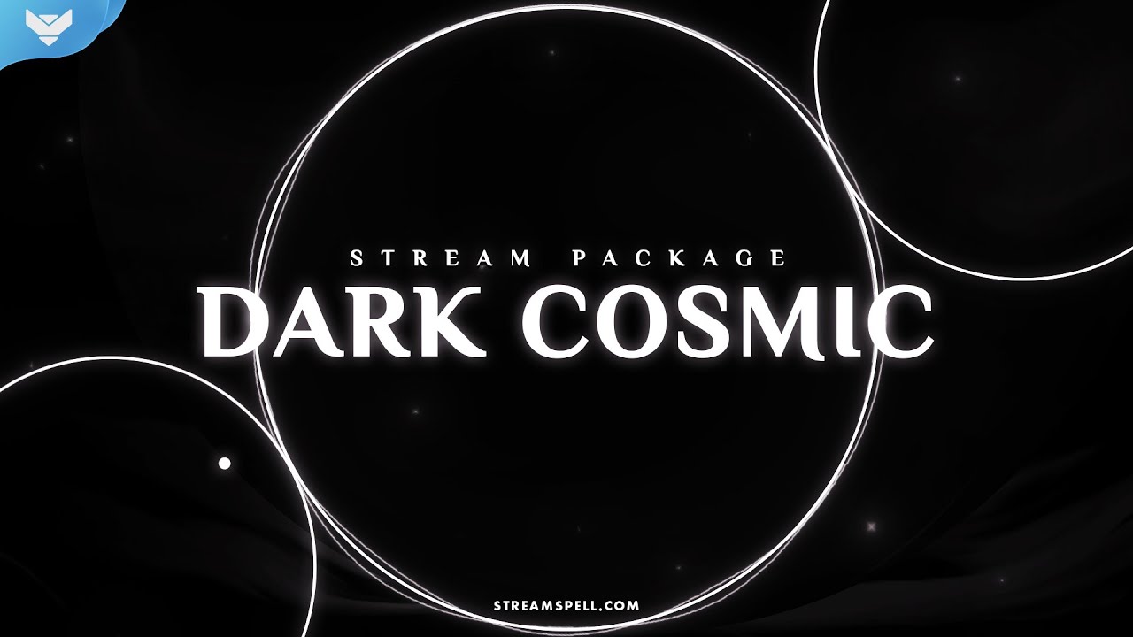 StreamSpell | Dark Cosmic Stream Package - YouTube