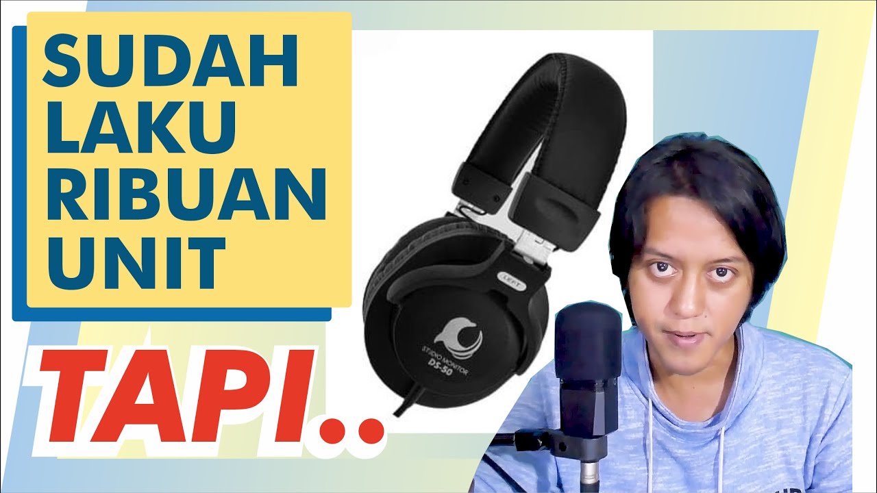 REVIEW JUJUR DOLPHIN SOUND DS50 Closed Back Studio Monitor Headphones ...