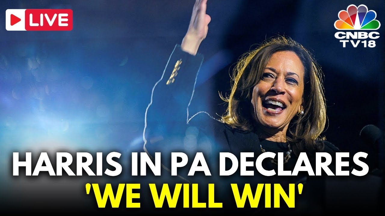 Kamala Harris LIVE: Harris in Pittsburgh Declares 'We Will Win ...