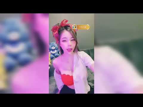 bigo live tante pakai bra merah, tante hot