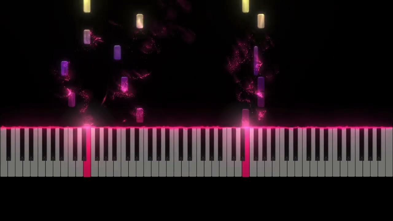 Insane from Hazbin Hotel by Black Gryph0n and Baasik Easy Piano Tutorial (Abridged Version ...