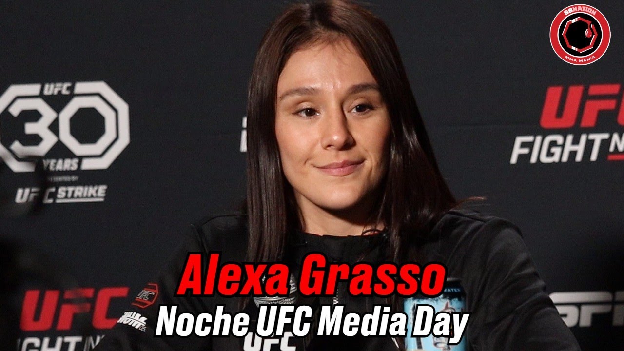 Alexa Grasso feeling more motivation than pressure as last Mexican UFC ...