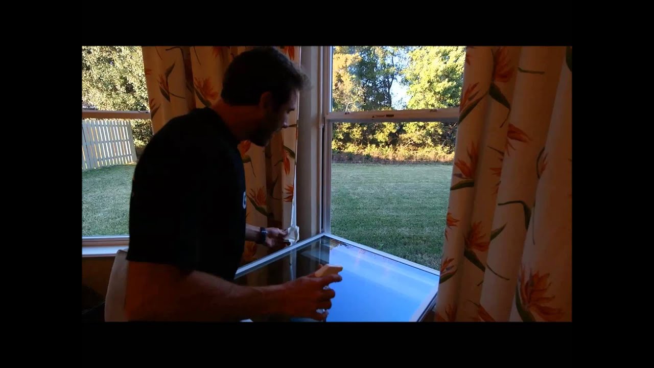 How to clean your windows and window screens - YouTube