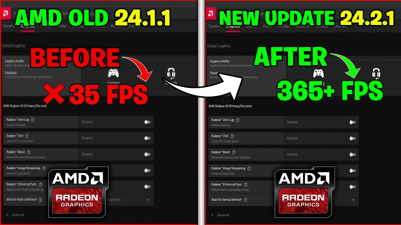 Best AMD Software Adrenalin Edition Setting For Gaming (AMD Latest ...