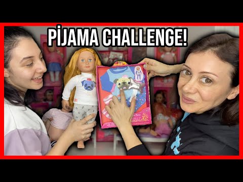 PİJAMA KOMBİN CHALLENGE! BEBEKLERLE PİJAMA PARTİSİNE HAZIRLANIYORUZ **KAYBEDENE CEZA** Dobişko Tv
