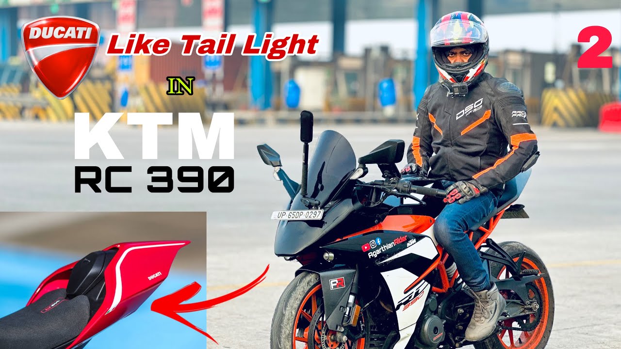 Part 2 | Making ducati tail for my ktm rc390 | ktm rc390 modification # ...