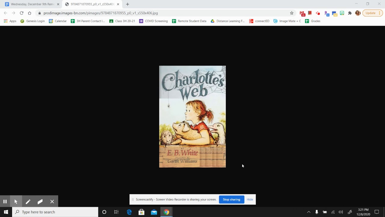 Charlotte's Web Read Aloud Pages 52-54 - YouTube