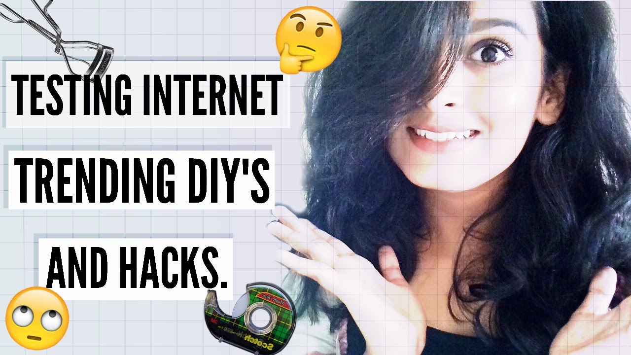 Testing Internet trending DIY's and Hacks w/ Bloopers - YouTube
