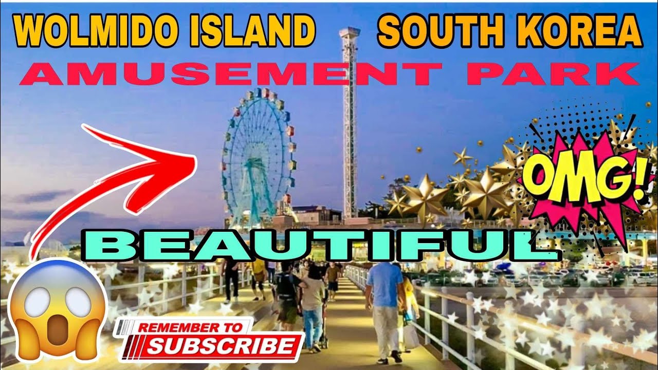 Wolmido Island Walking Tour Amazing Views - YouTube